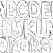 Alphabet Png Files With Transparent Inside Bundle PNG SVG Dxf - Etsy