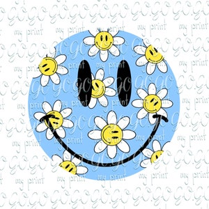 Retro Smiley Face Png Distressed Smiley Face Png Trendy Smiley Face Png ...