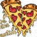Pizza Be Mine Valentine PNG Valentines Day Sublimation Design Pizza Png ...