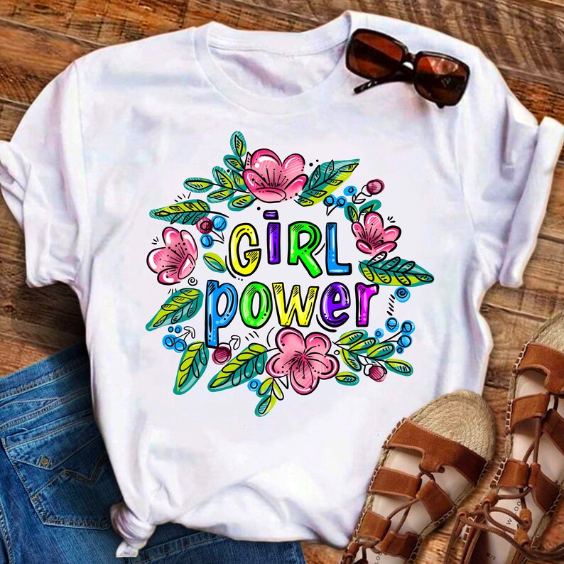 Girl Power Clipart Girl Power Png Sublimation Girl Boss Design - Etsy