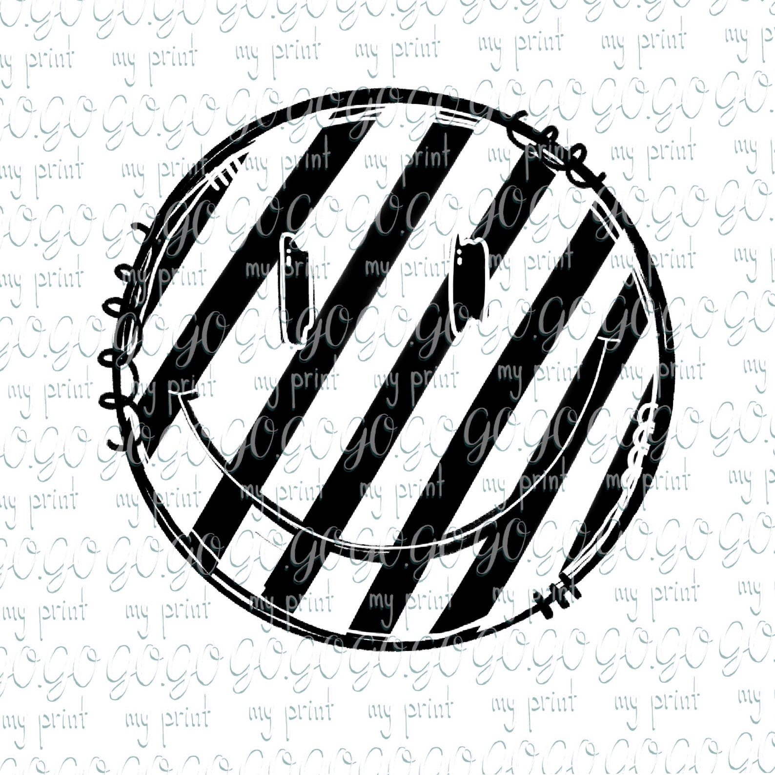 Alphabet Png Files Black White Pattern Doodle Letters Png Bundle ...