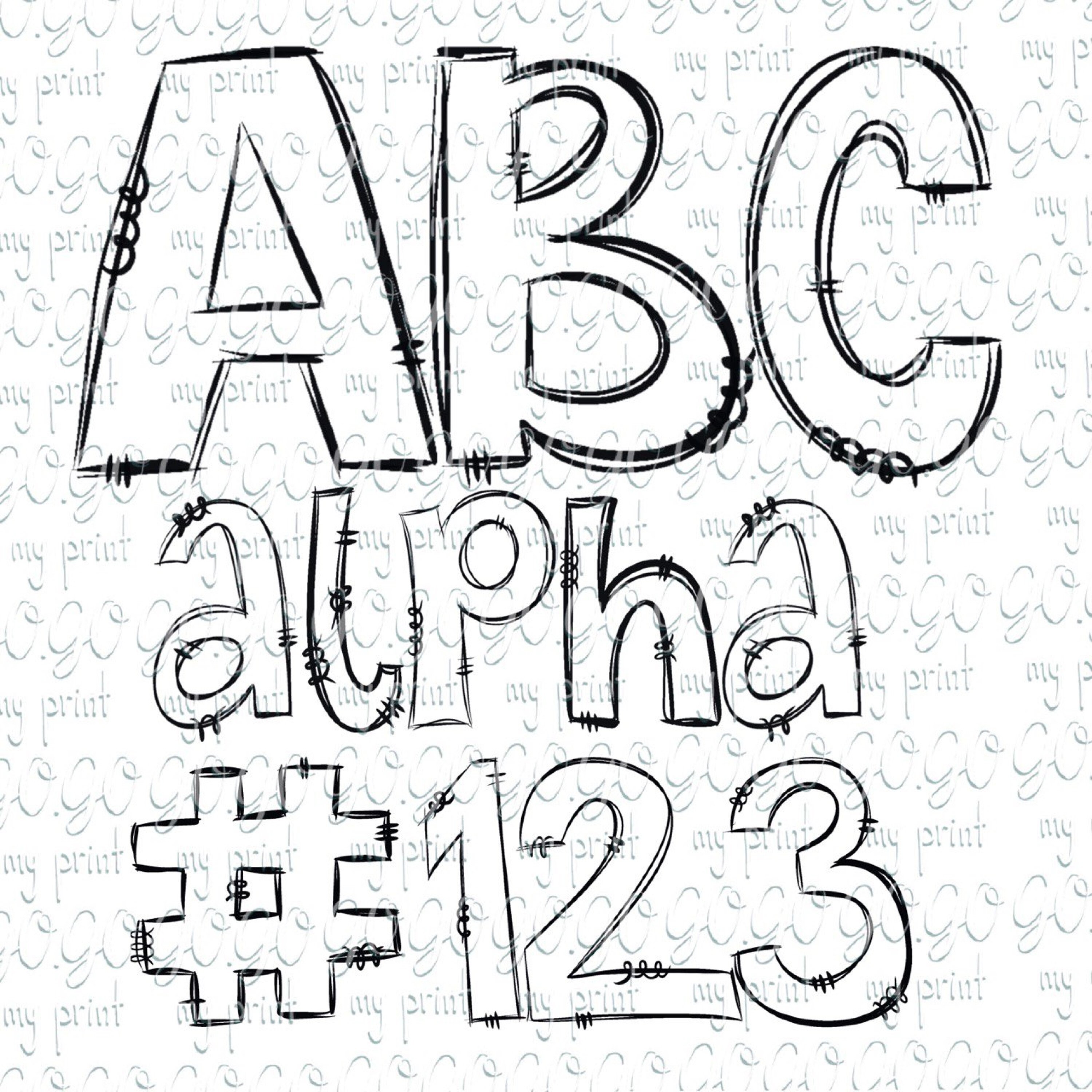 Alphabet Png Files Letters With Transparent Inside PNG SVG EPS - Etsy
