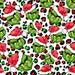 Christmas Seamless Pattern Mean One Grin Seamless (Instant Download) - Etsy