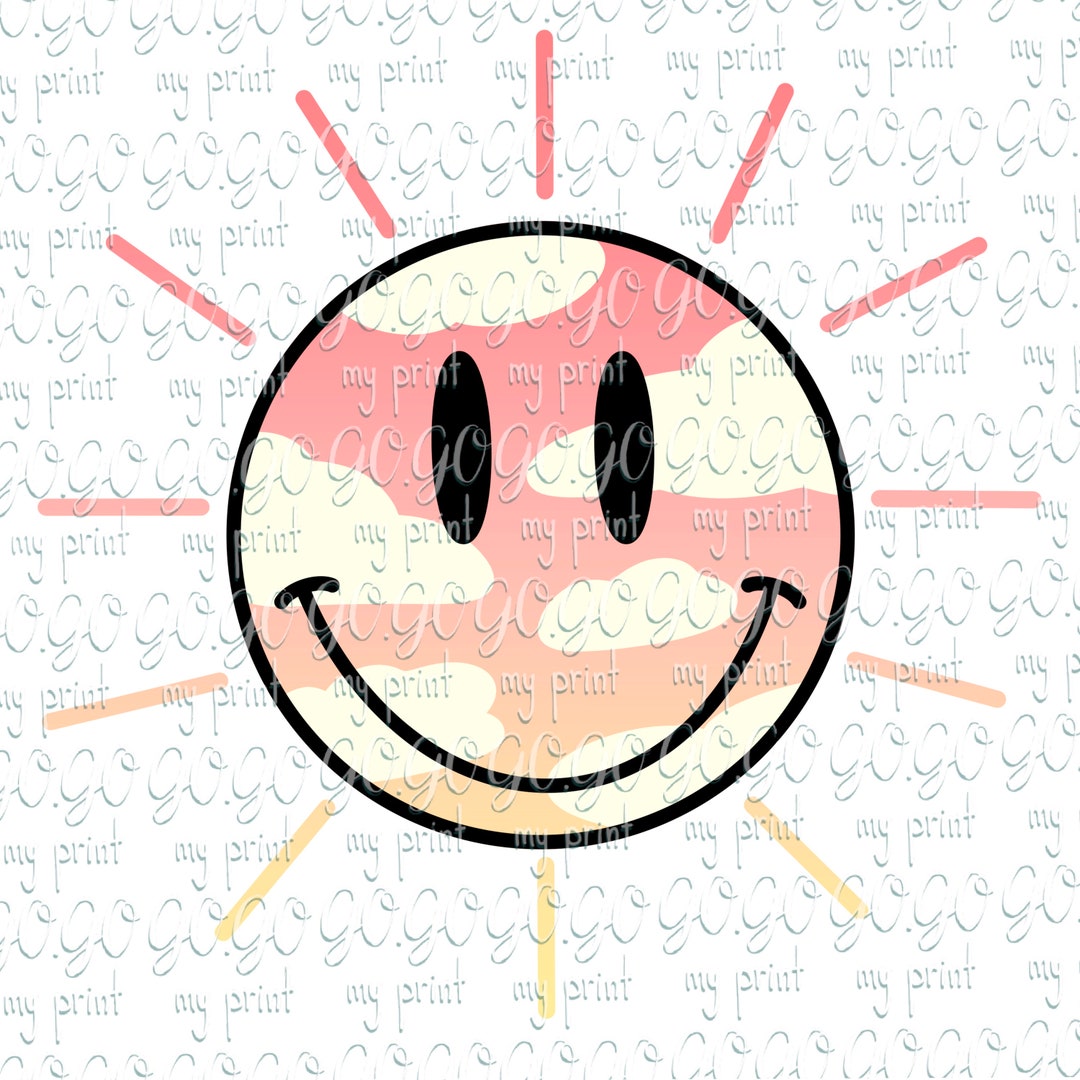 Sunshine Smiley Retro Smiley Face Png Distressed Smiley Face Png Trendy ...