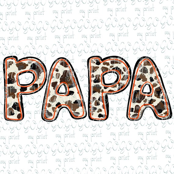 Fathers Day Png Papa Sublimation Designs Gift for Dad Papa - Etsy
