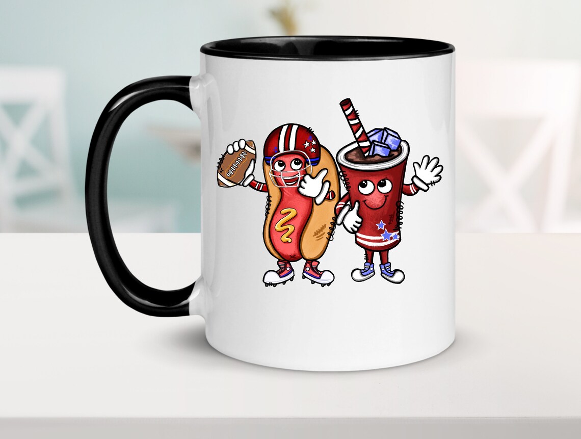 Sport Png Hot Dog and Cola Football Png Designs Hod Dog - Etsy