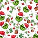 Mean One Christmas Seamless Pattern Grin Seamless Pattern Green ...