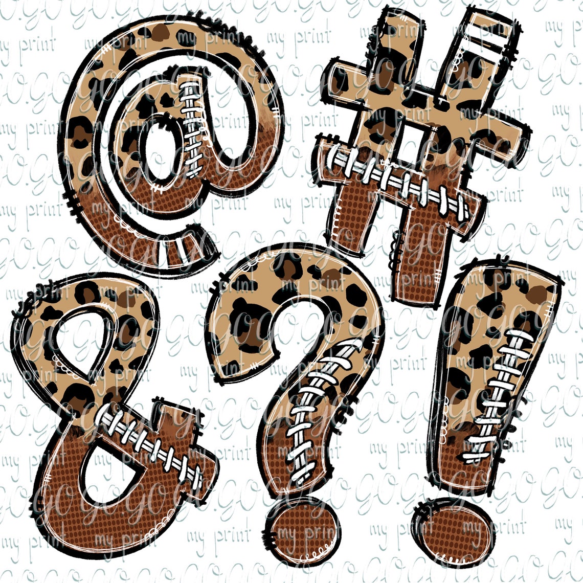 Alphabet Png Files American Football Font Numbers Font Doodle - Etsy