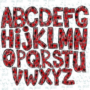 Alphabet Png Files Christmas Alphabet Png Christmas Numbers Png Hand ...