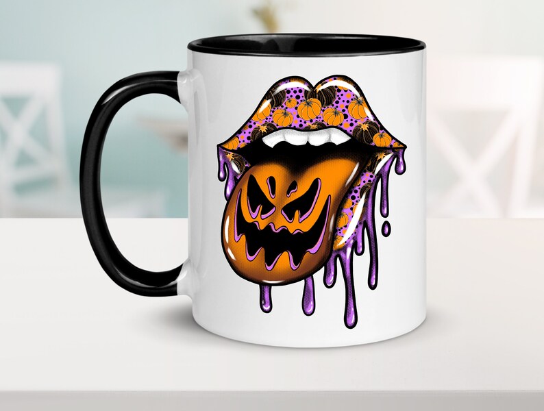 Halloween Png Halloween Lips Png Pumpkin Lips Fall Sublimation - Etsy