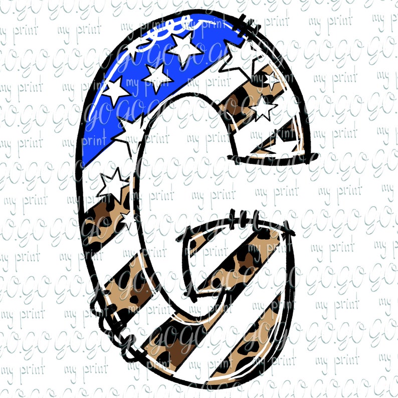 Alphabet Png Files Patriotic Letters Png Bundle USA American | Etsy