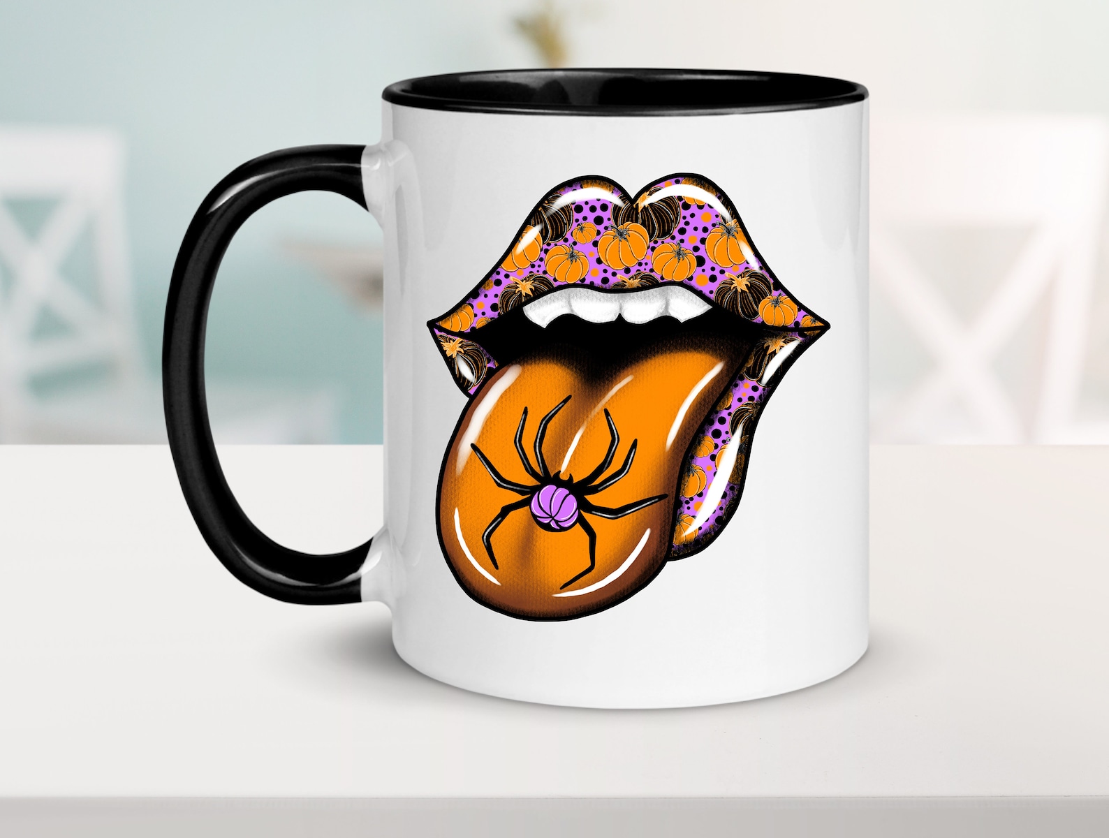 Halloween Png Halloween Lips Png Pumpkin Lips Fall Sublimation Designs ...