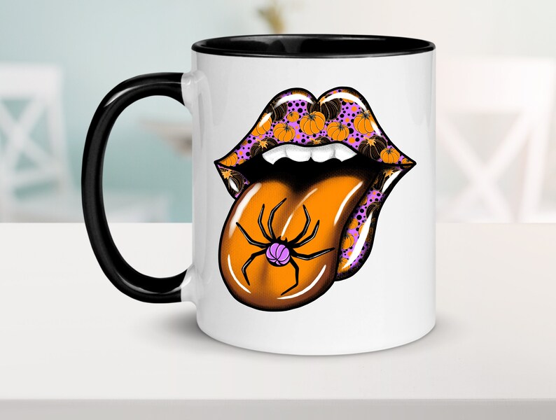 Halloween Png Halloween Lips Png Pumpkin Lips Fall Sublimation - Etsy