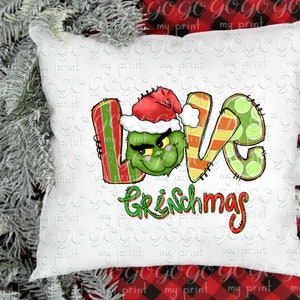 Christmas Png Files Mean Green One Clipart Grin Face Love Christmas ...