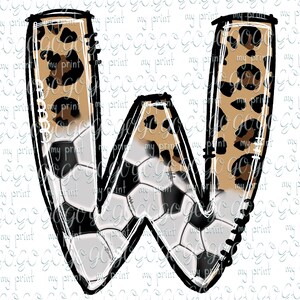 Alphabet Png Files Soccer Football Alphabet Doodle Letters Png ...