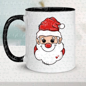 Traditional Santa Png Christmas Sublimation Designs Downloads Santa ...