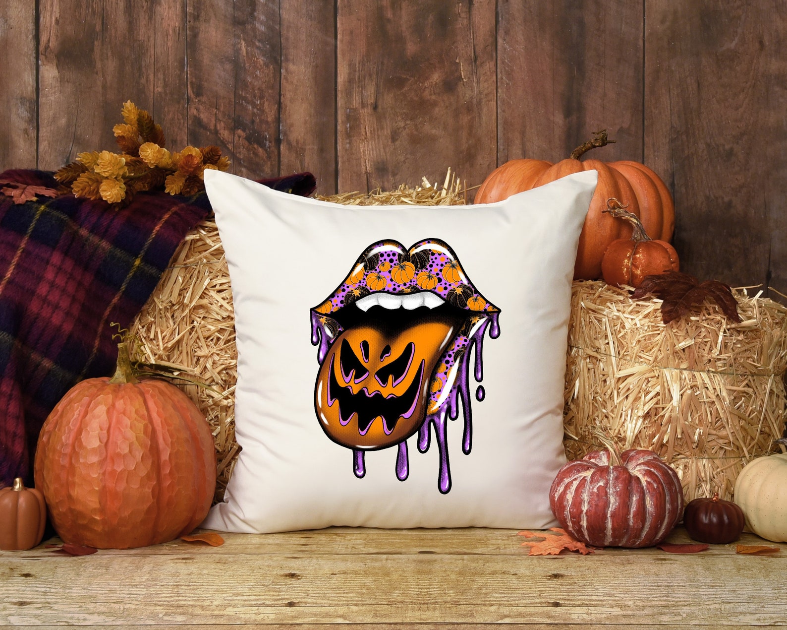 Halloween Png Halloween Lips Png Pumpkin Lips Fall Sublimation Designs ...