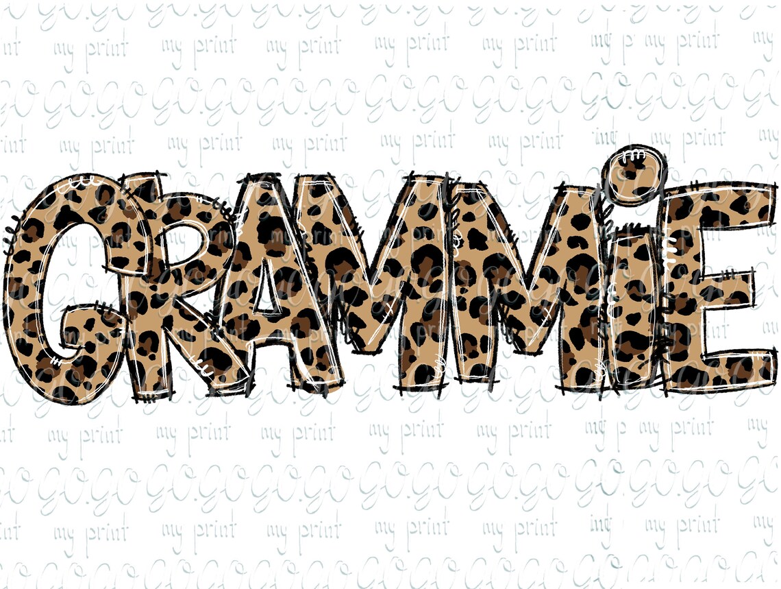 Mothers Day Png Files Grammie Leopard Png Grammie Sublimation - Etsy
