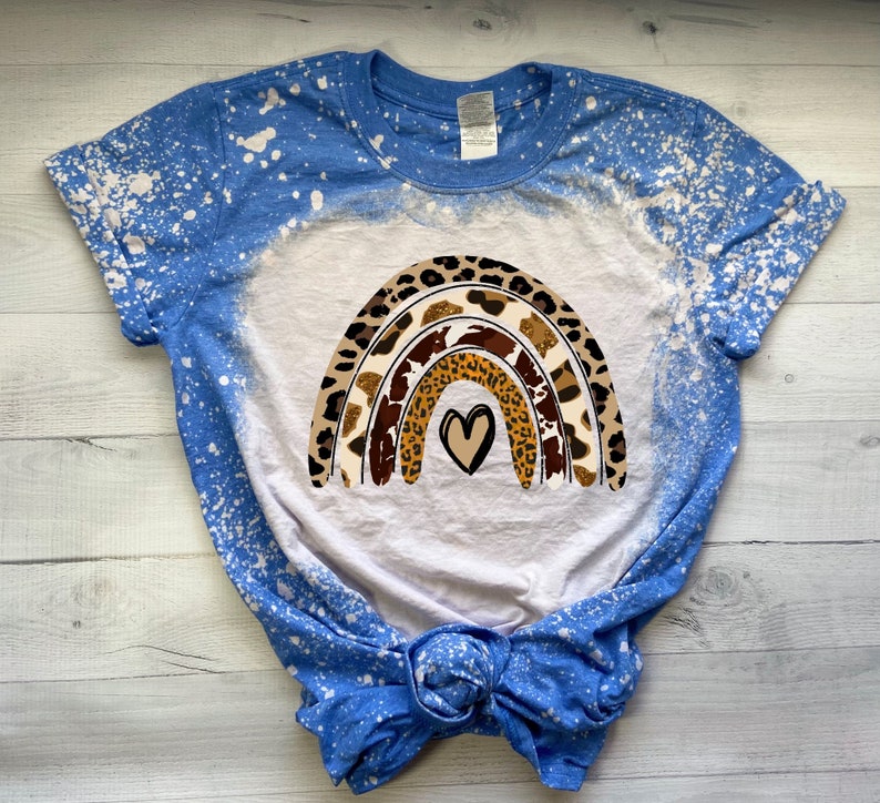 Leopard Rainbow Heart Png Sublimation Designs Cheetah Clip Art - Etsy