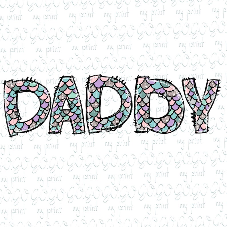 Daddy Mermaid Png Mermaid Family Shirt Daddy Superhero Png Dad - Etsy