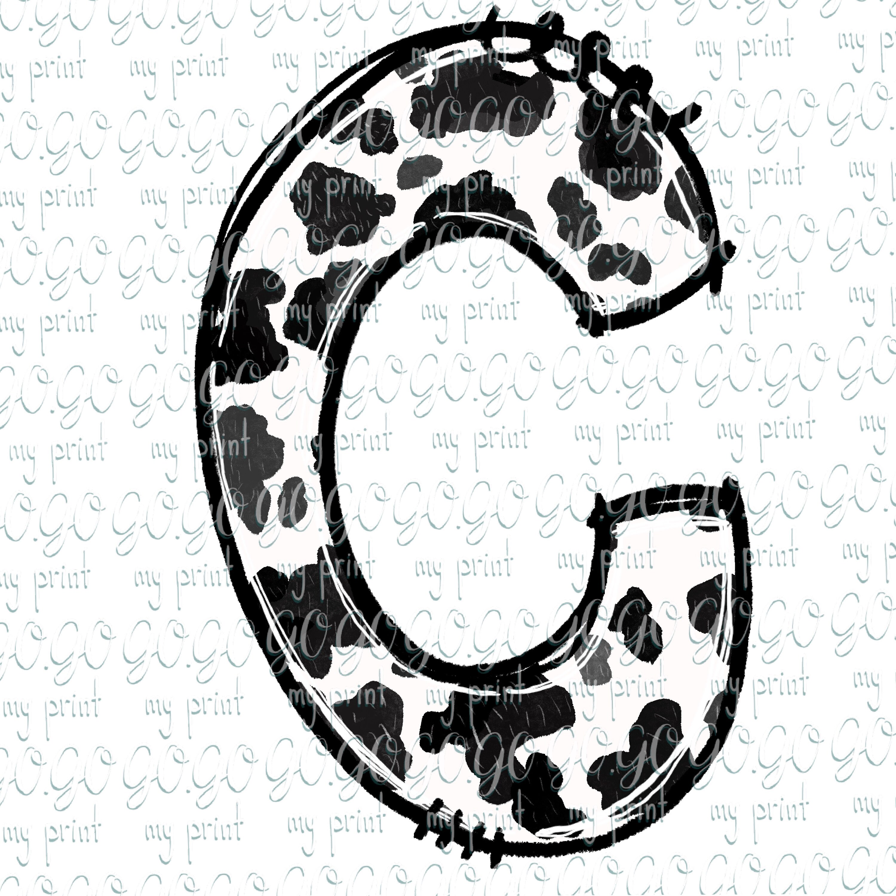 Alphabet Png Files Hand Drawn Doodle Font Western Letters | Etsy