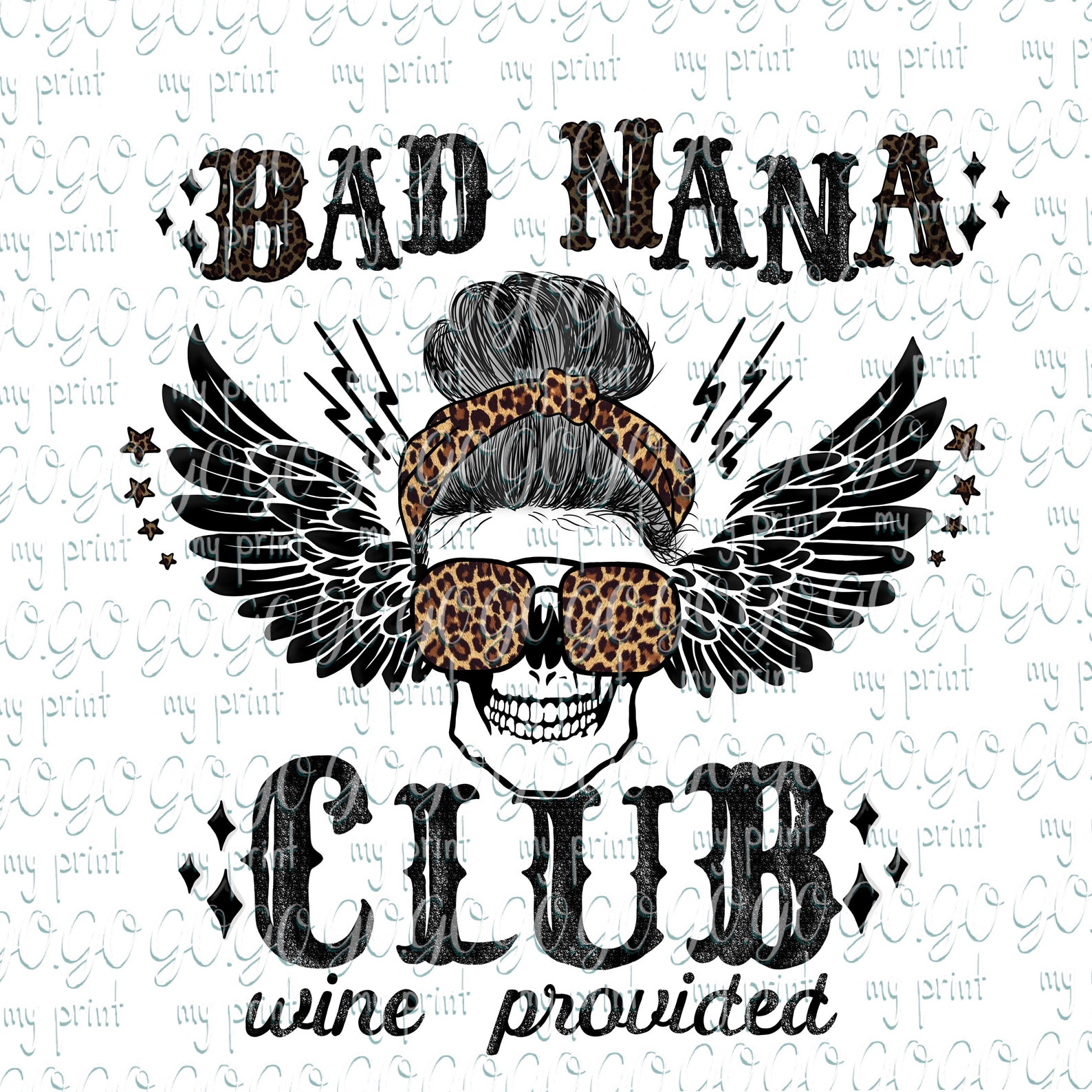 Nana Sublimation Nana Png Bad Moms Club Instant Download | Etsy