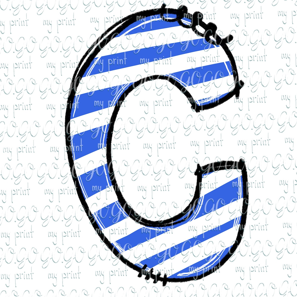 Alphabet Png Files Doodle Letters Png Bundle Hand Drawn Alpha - Etsy