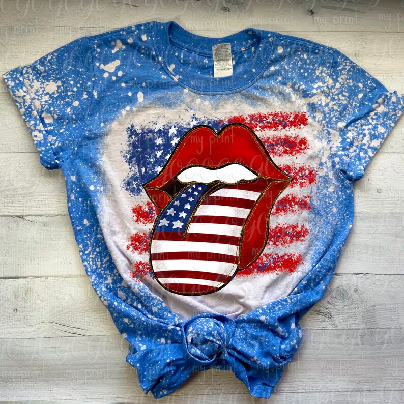 Fourth of July Png Patriotic Lips Png Files for Sublimation - Etsy