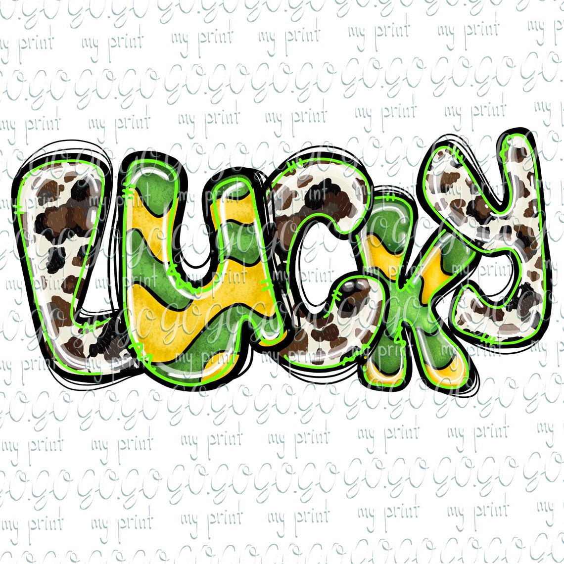 Lucky Png St Pattys Day Png St Patrick Day Sublimation Designs - Etsy