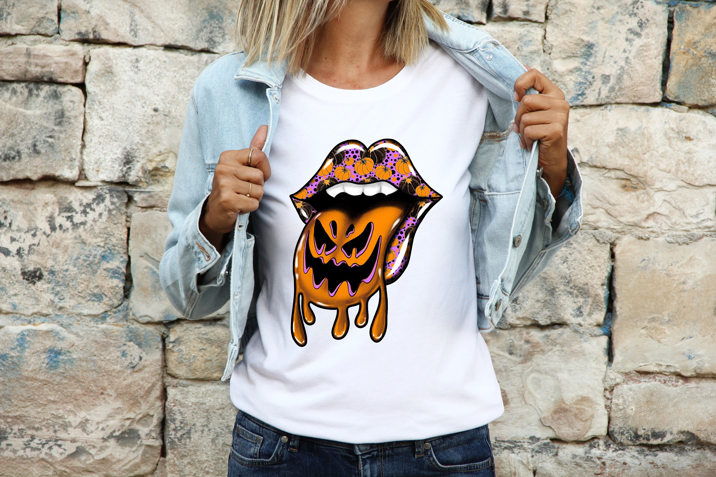 Halloween Png Halloween Lips Png Pumpkin Lips Fall Sublimation Designs ...