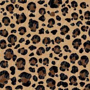Seamless Files Cheetah Background Png Leopard Background Sublimation ...