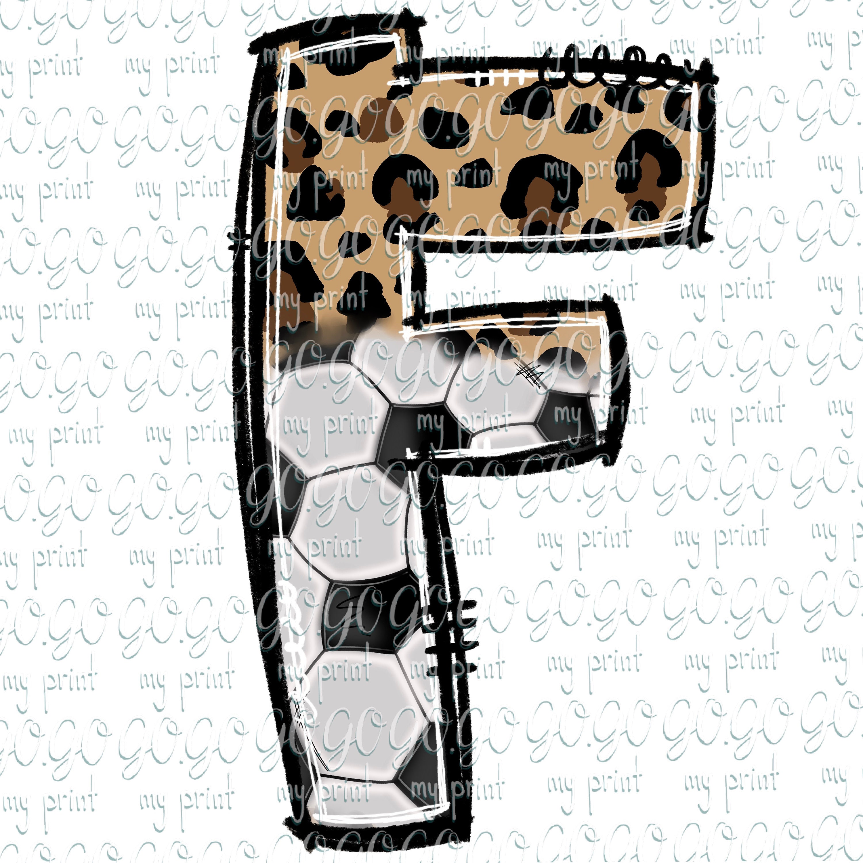 Alphabet Png Files Soccer Football Alphabet Doodle Letters Png - Etsy