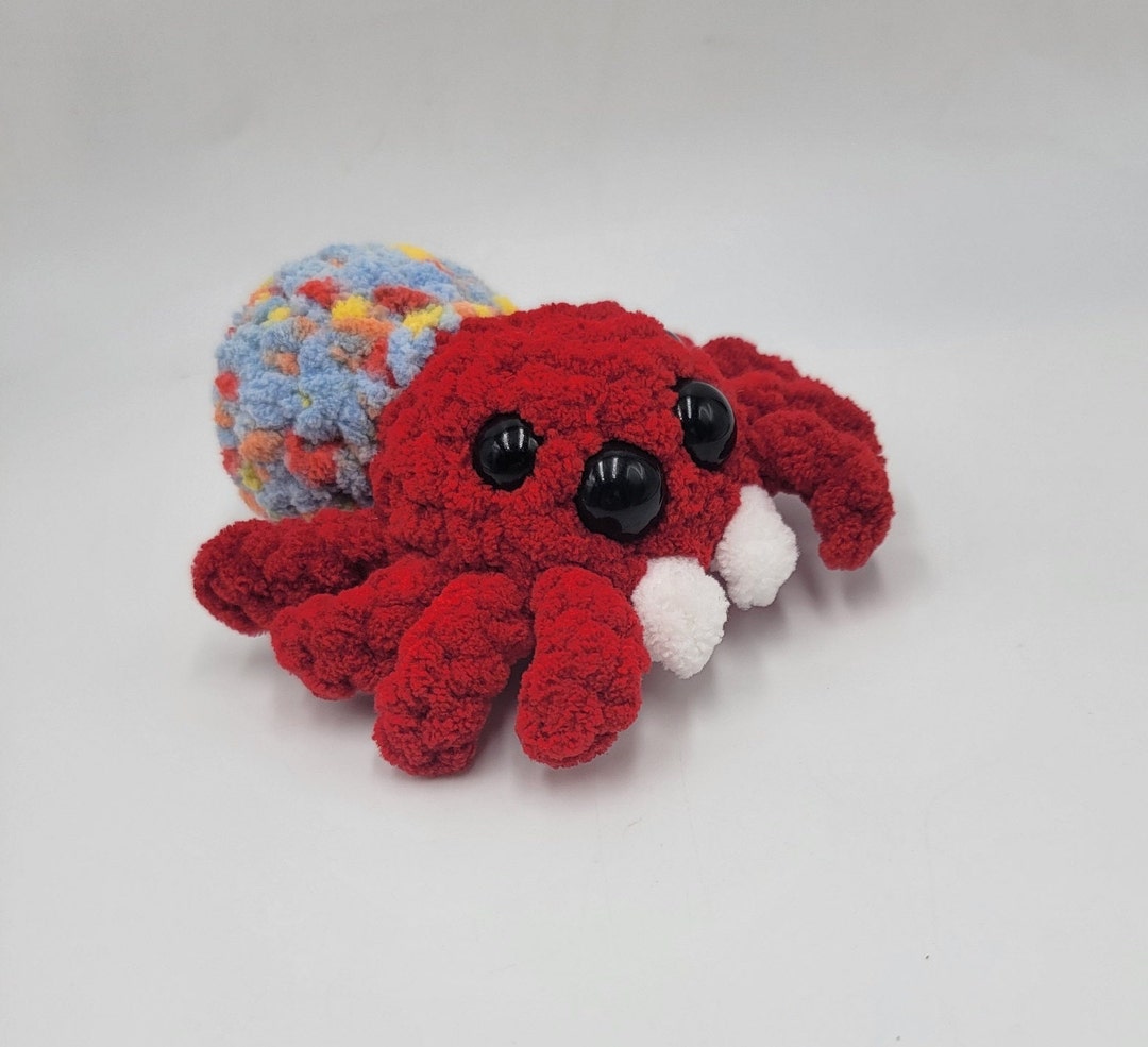 Carnival Spider Crochet Plushie Amigurumi Handmade - Etsy
