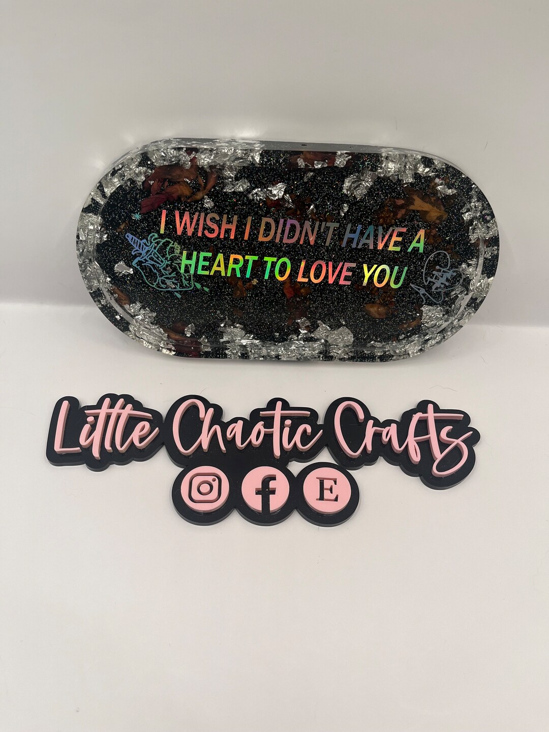 Lil Peep, Trinket Tray, Jewelry Dish, Emo Aesthetic, Fan Art, Merch, Ring Holder, Catchall ...