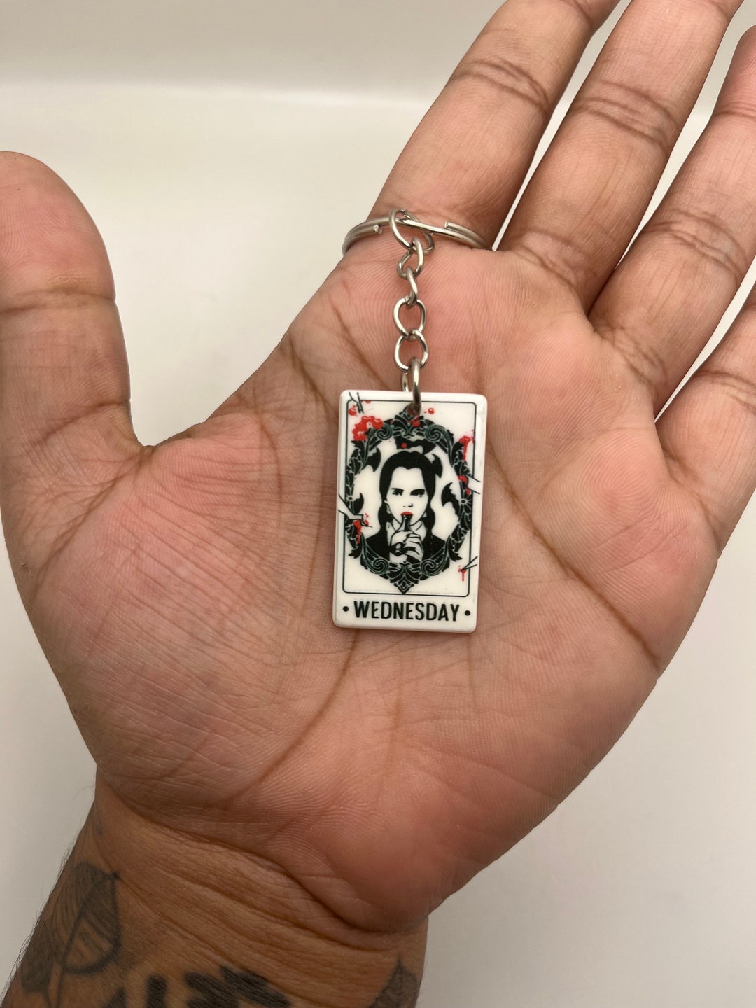 Wednesday Addams, the Addams Family, Keychain, Halloween Gifts, Horror ...