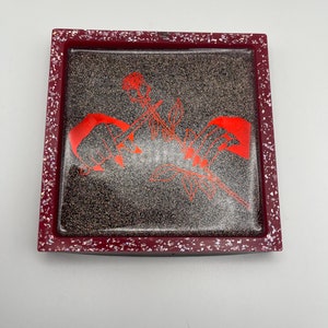 Morticia Addams Trinket Tray, Floral Jewelry Dish, Gothic Home Decor - Etsy