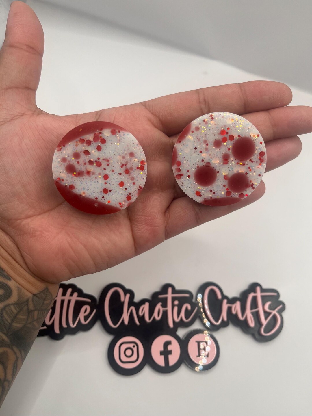 Blood Splatter, Phone, Grip, Stand, Accessories, Horror Lover Gift For ...