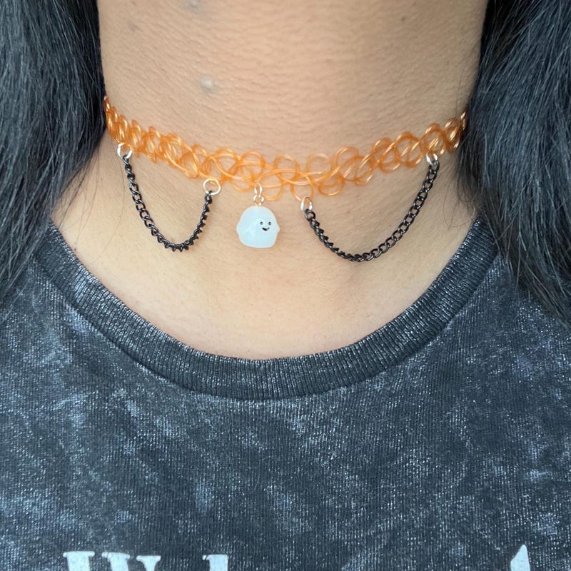 90s Tattoo Choker - Etsy