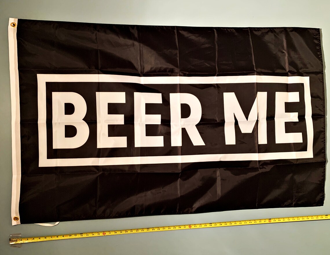 Beer Flag FREE SHIPPING Beer Signs BEER Me Trump Biden Sign - Etsy.de