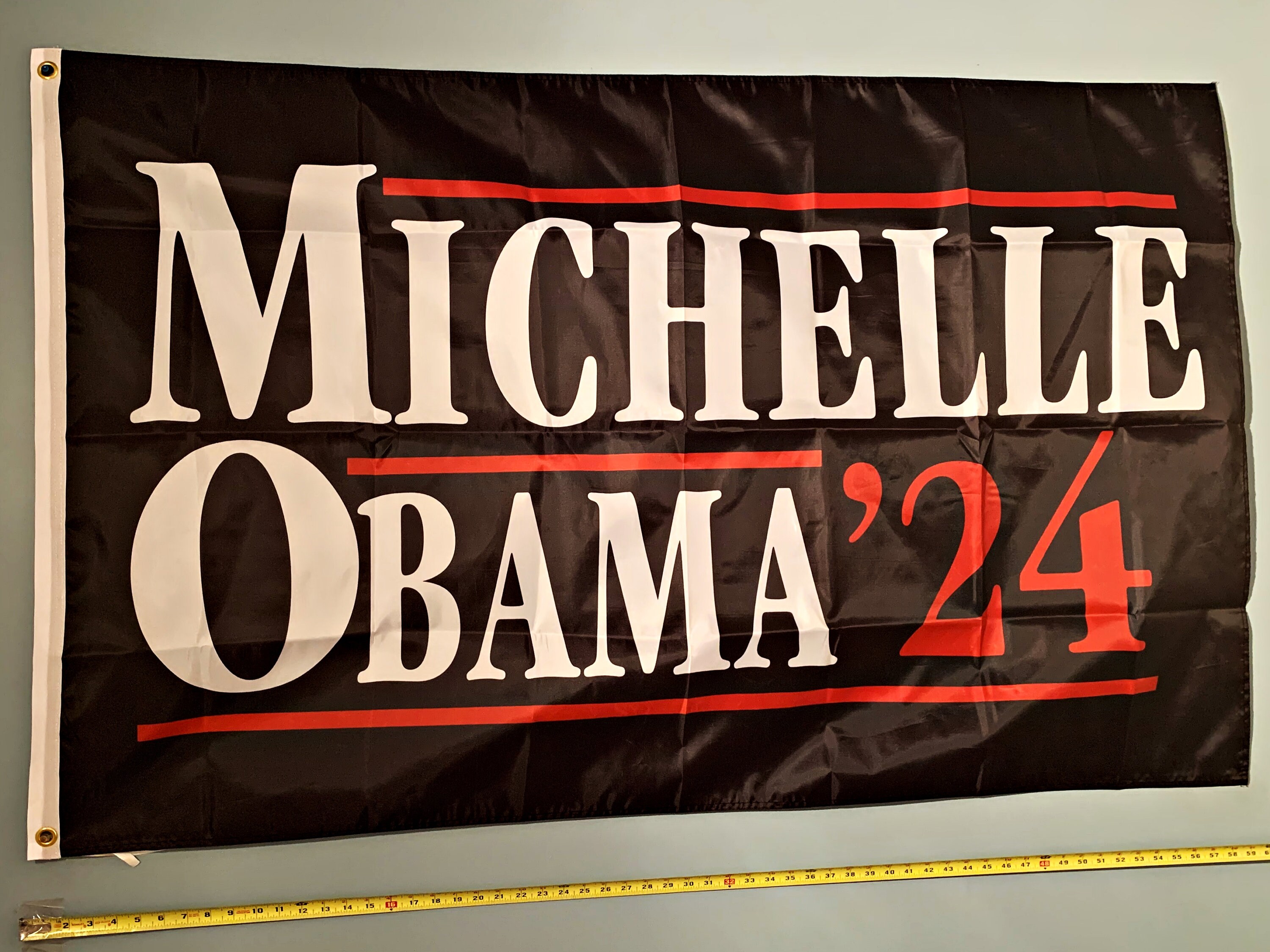 Michelle Obama Blank Sign