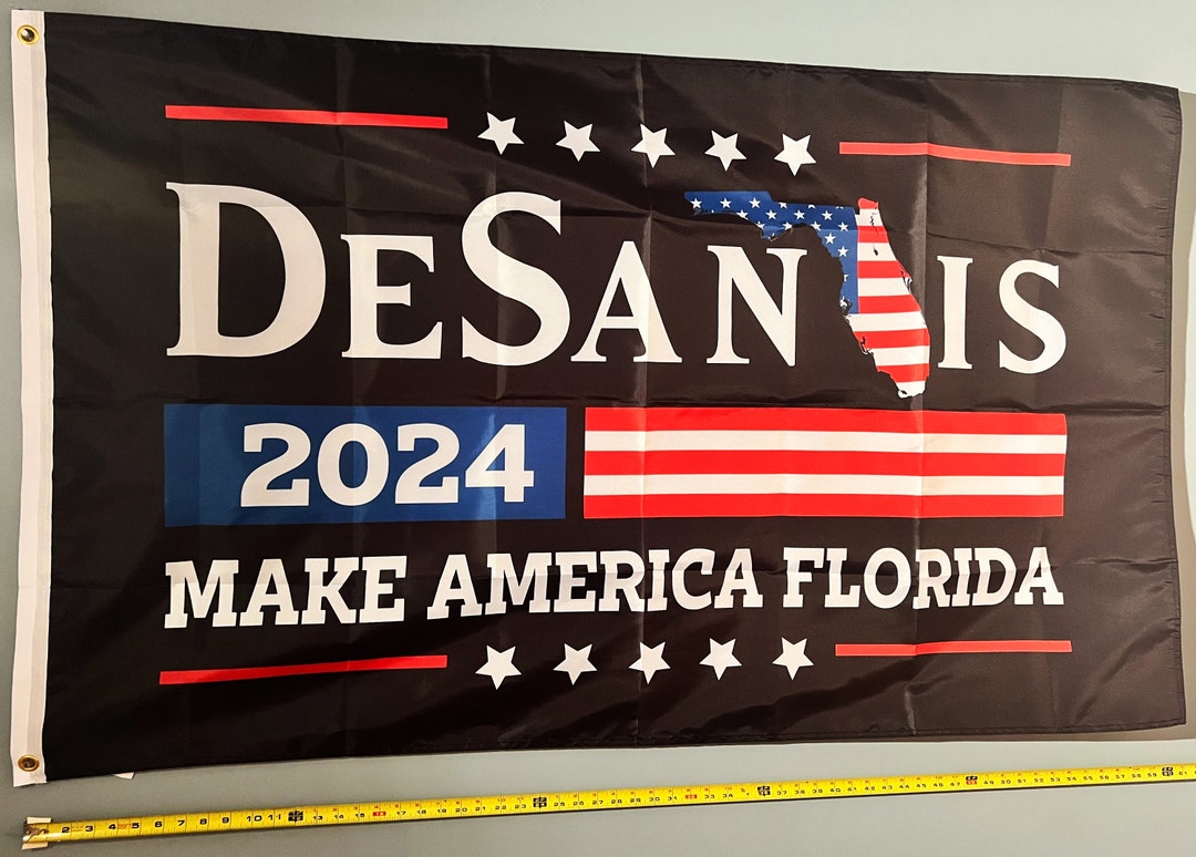 Ron Desantis Flag FREE SHIPPING Desantis Mid Slim 2024 Black - Etsy