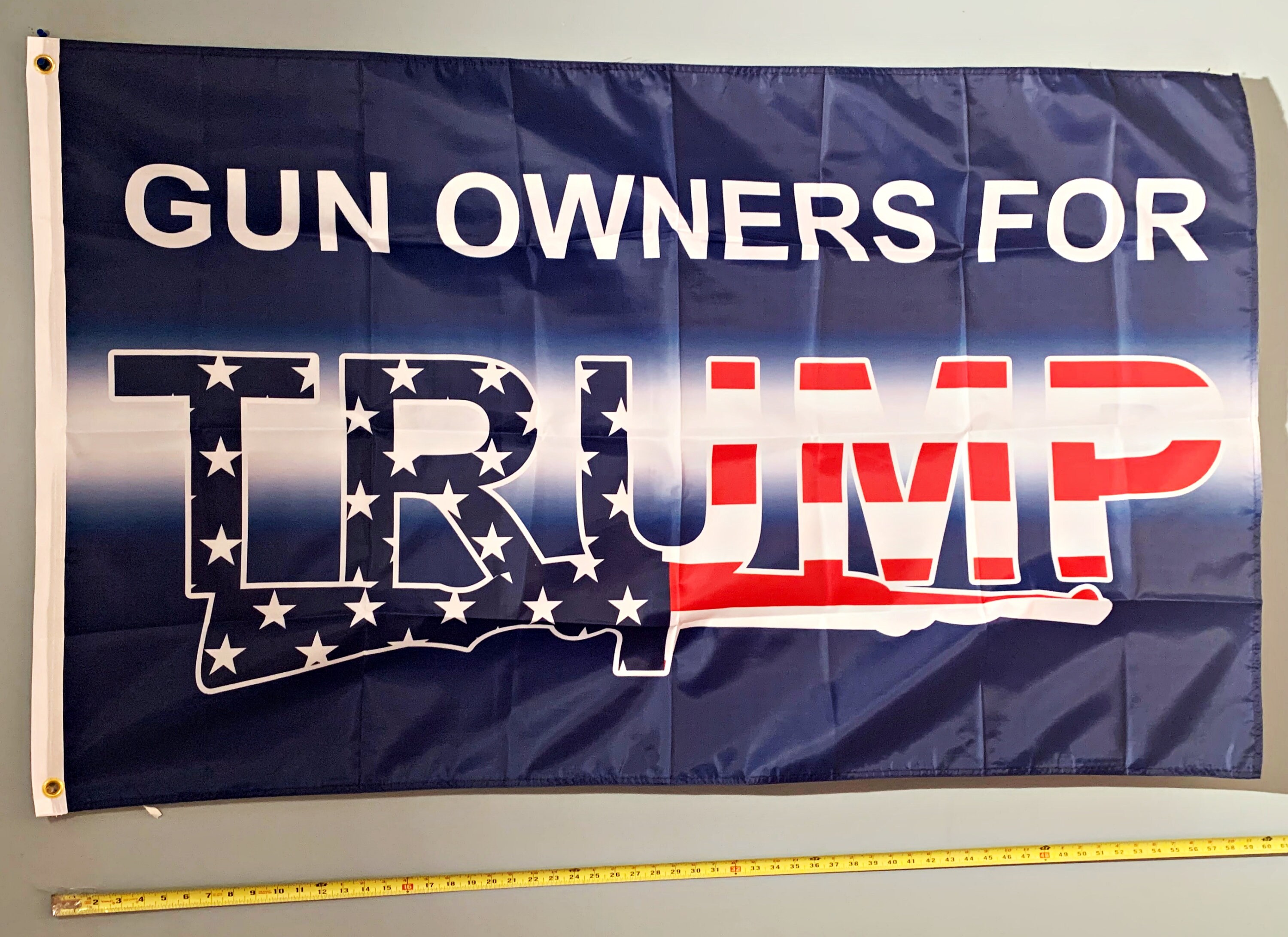 Donald Trump Flag FREE SHIPPING Gun Owners For Trump USA | Etsy