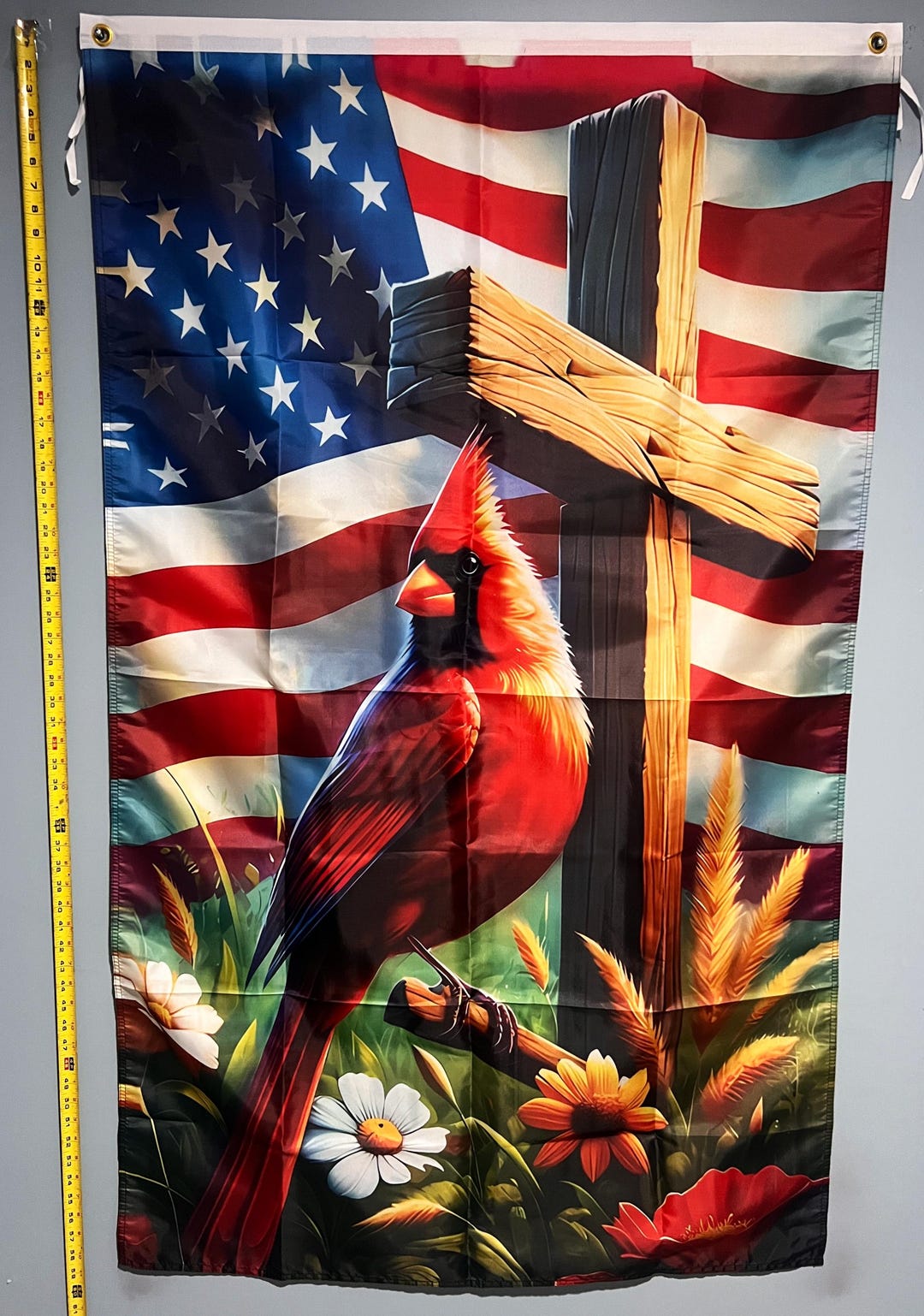 Jesus Flag FREE SHIPPING 6 Christ Hope in God We Trust Hope Faith ...