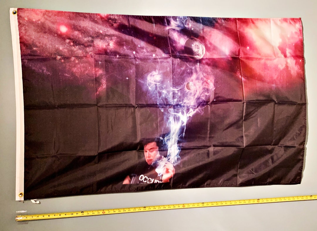 Elon Musk Flag FREE SHIPPING Tesla Space Flag Sign Poster 3x5' - Etsy