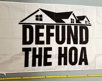 Defund the Hoa Flag - Etsy