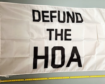 Defund the Hoa Flag - Etsy
