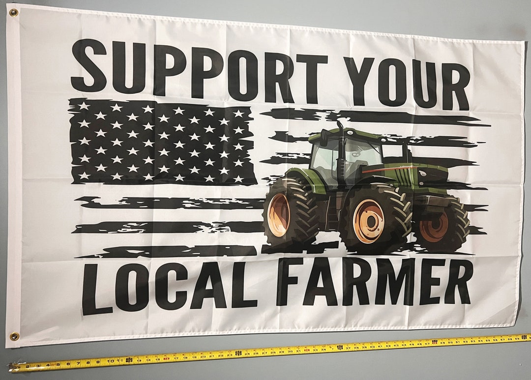 Farmers Flag FREE SHIPPING 4 America Needs Farmers Man Cave Dorm Room ...