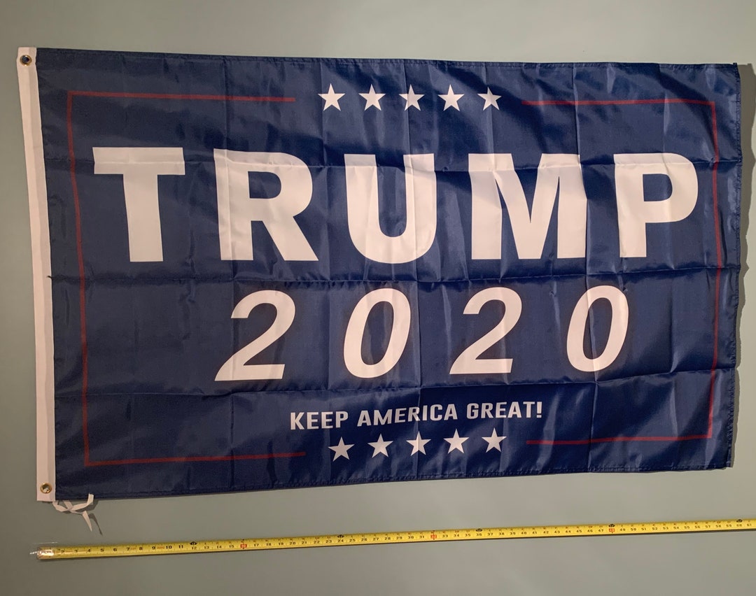 Donald Trump Flag USA Flag FREE SHIPPING Blue 2020 Trump Biden - Etsy