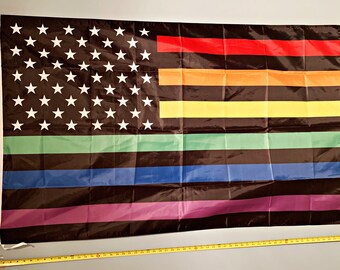 Trump Rainbow Flag | Etsy