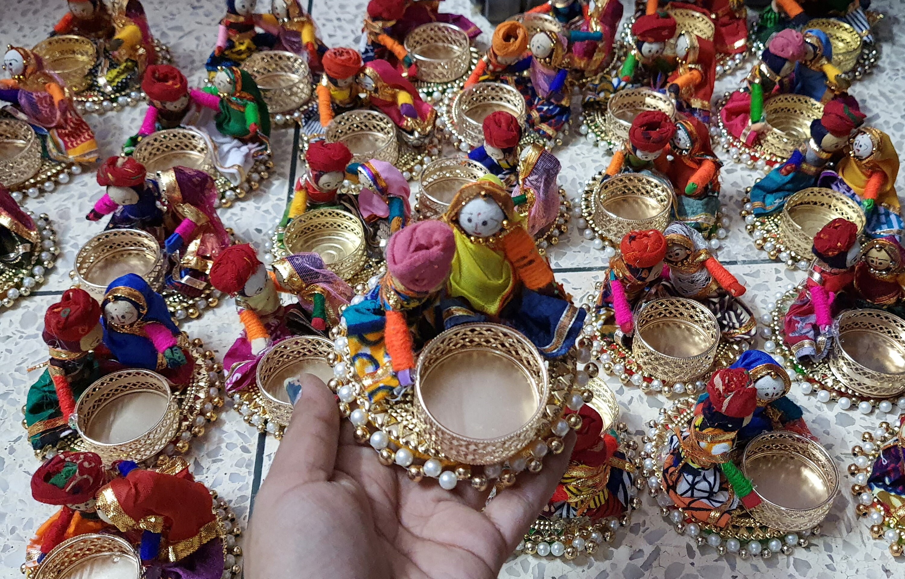 100 Pcs Tea Light Holder Puppets Candle Holder Christmas - Etsy